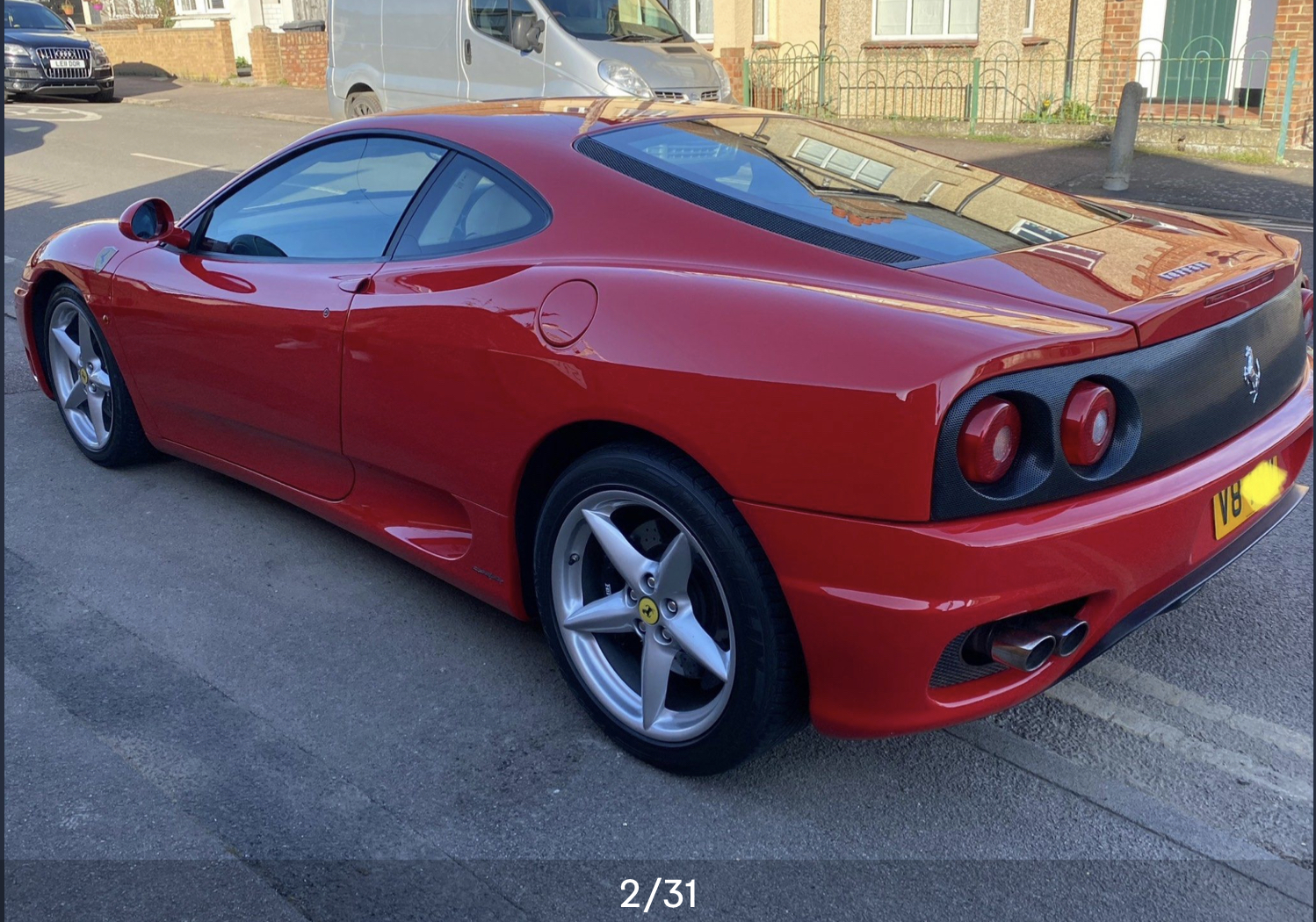 Ferrari 360 Modena/Modena V8, 3.6cc, F1/Manual 6-spd 2dr Low mileage ...